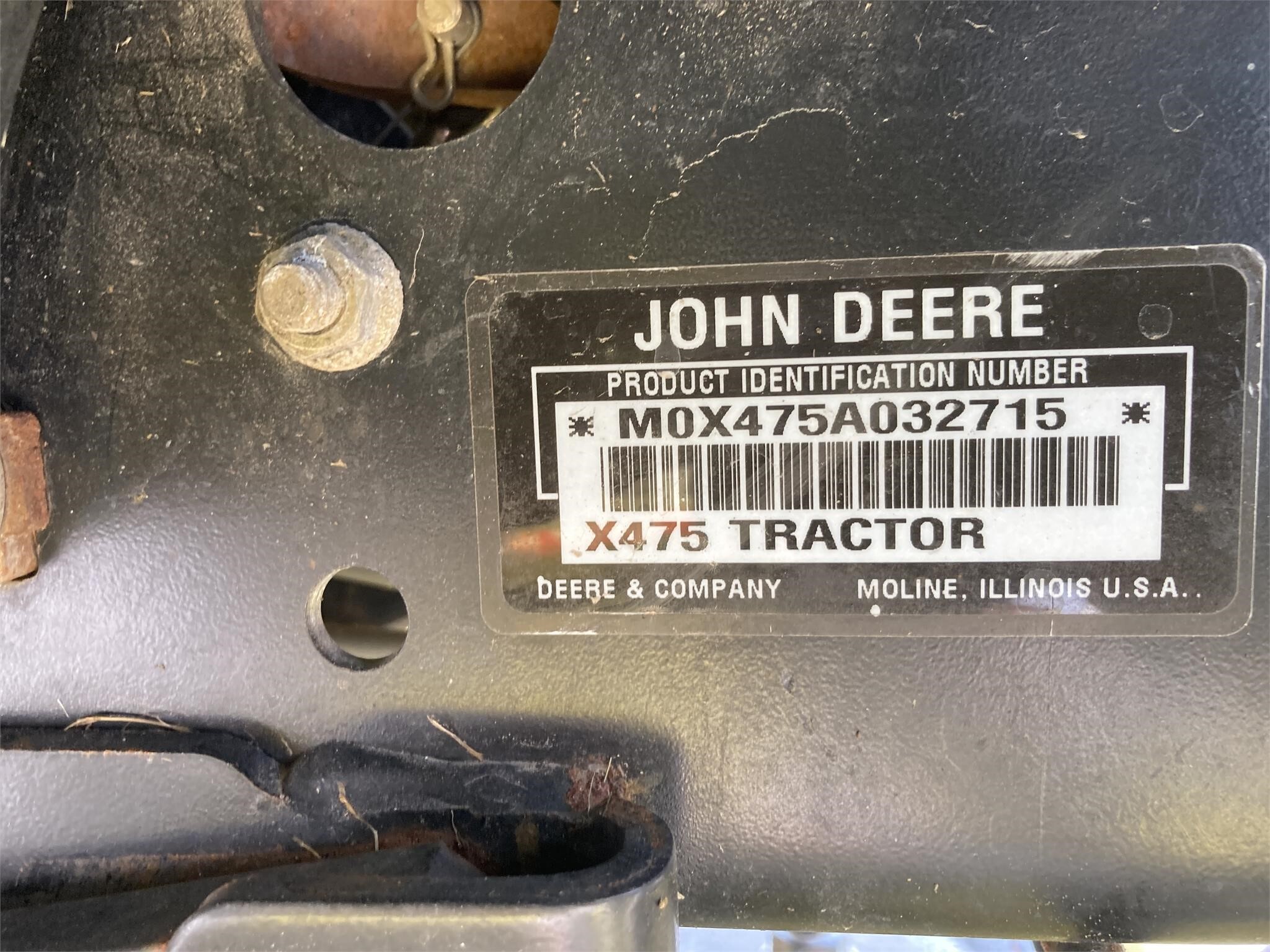 John Deere X475 Lawn Mower - $3,950 | Machinery Pete