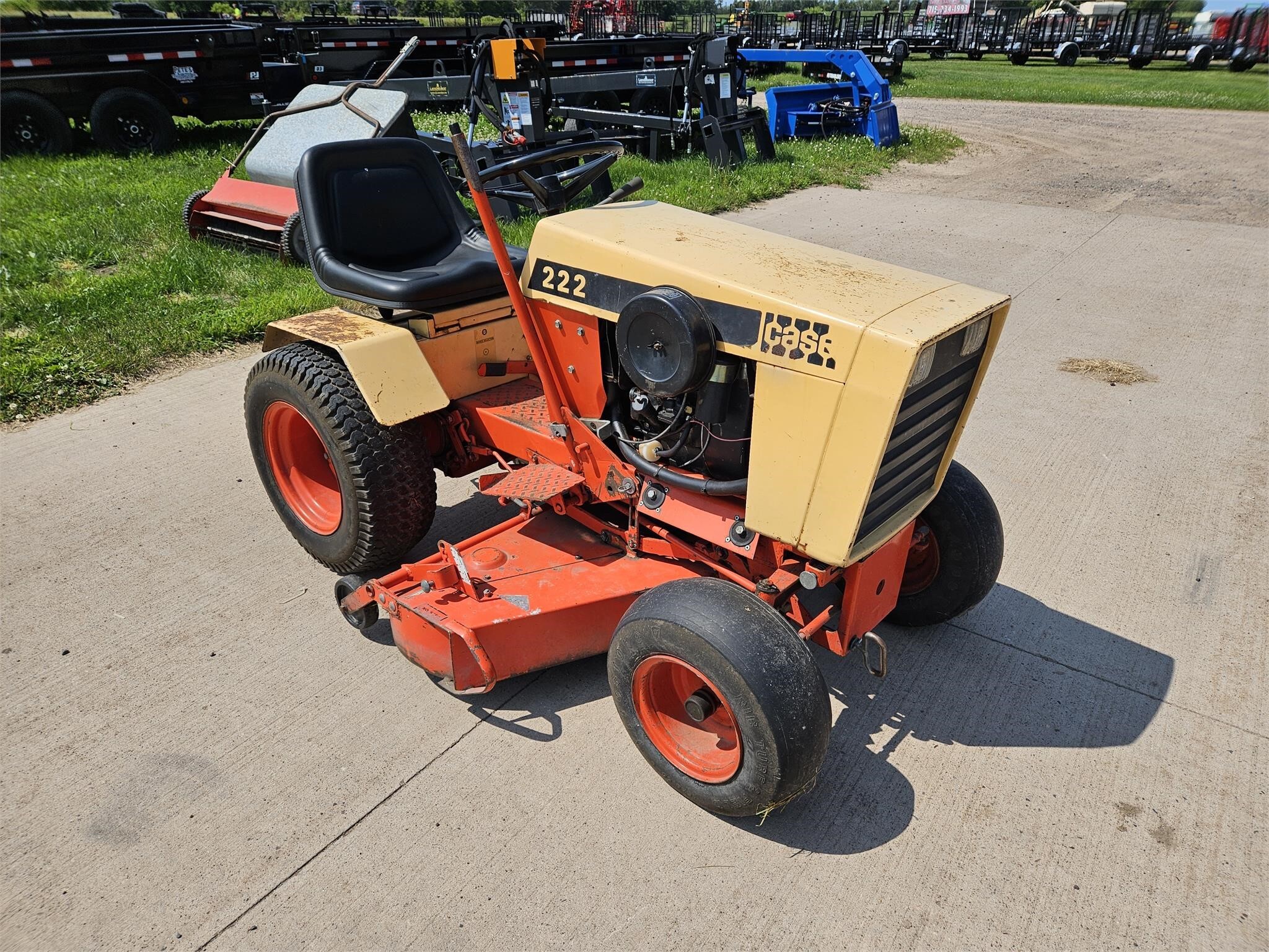 1976 J.I. Case 222 Lawn Mower - $1,500 | Machinery Pete