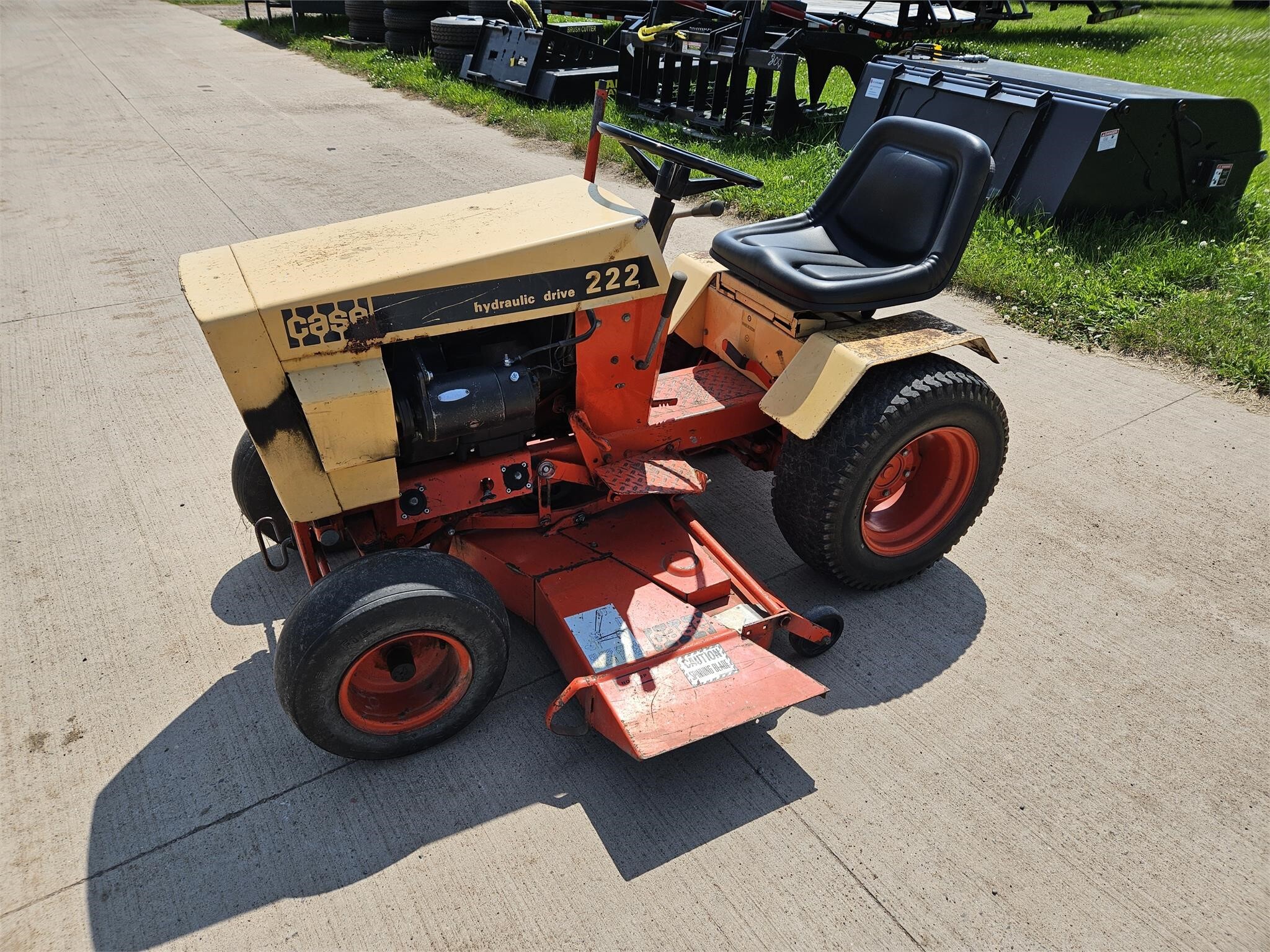 1976 J.I. Case 222 Lawn Mower - $1,500 | Machinery Pete