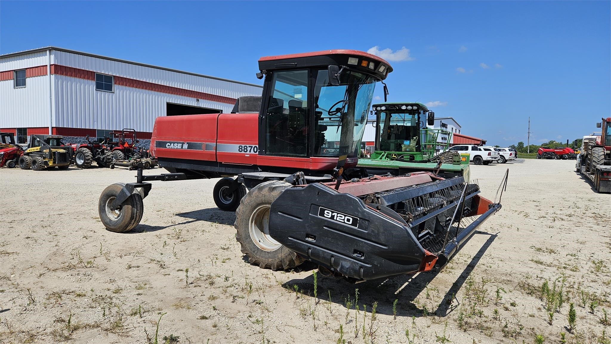 1998 Case IH 8870 Self-Propelled Windrowers and Swather - $22,500 | Machinery Pete