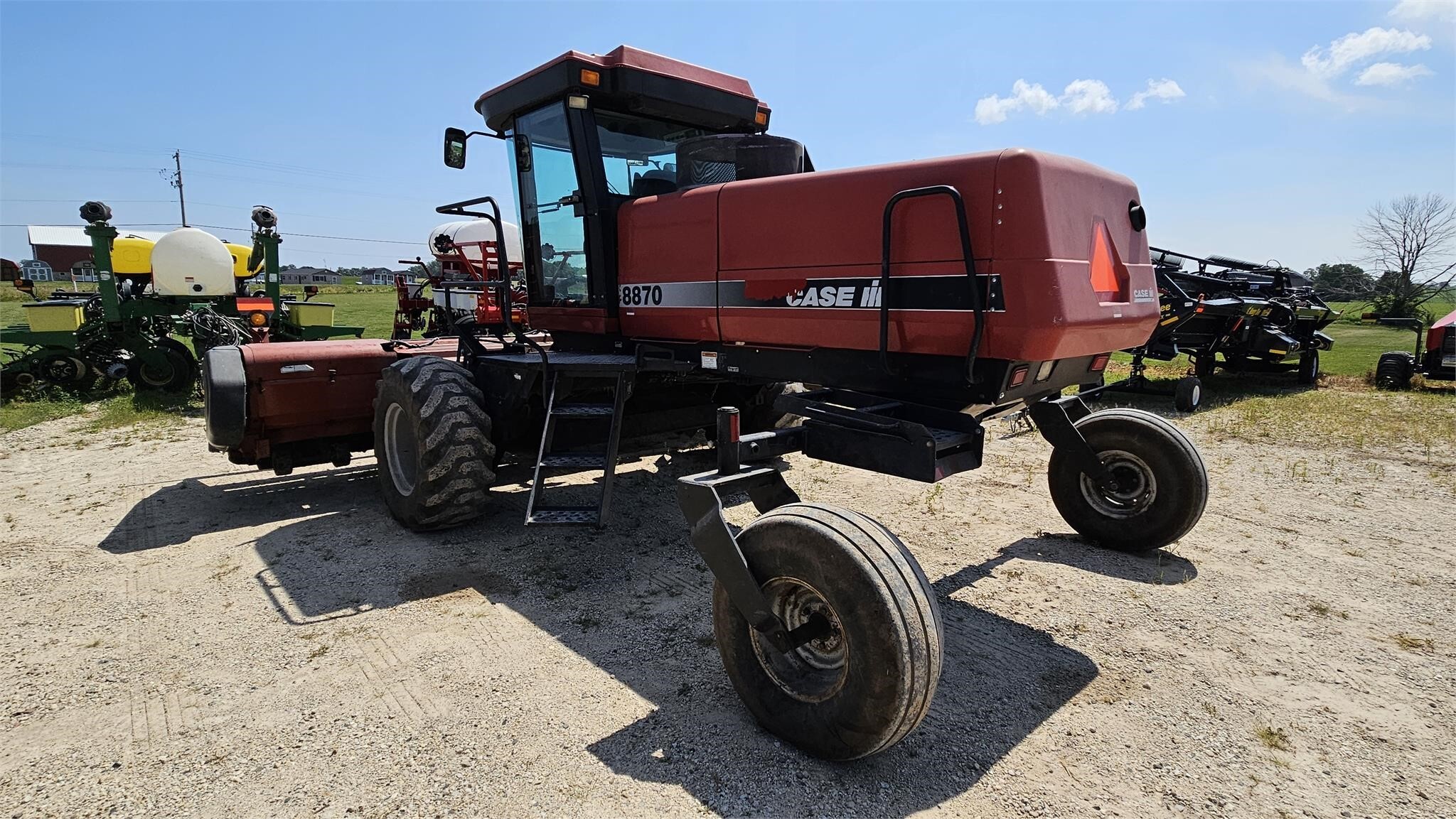 1998 Case IH 8870 Self-Propelled Windrowers and Swather - $23,900 | Machinery Pete