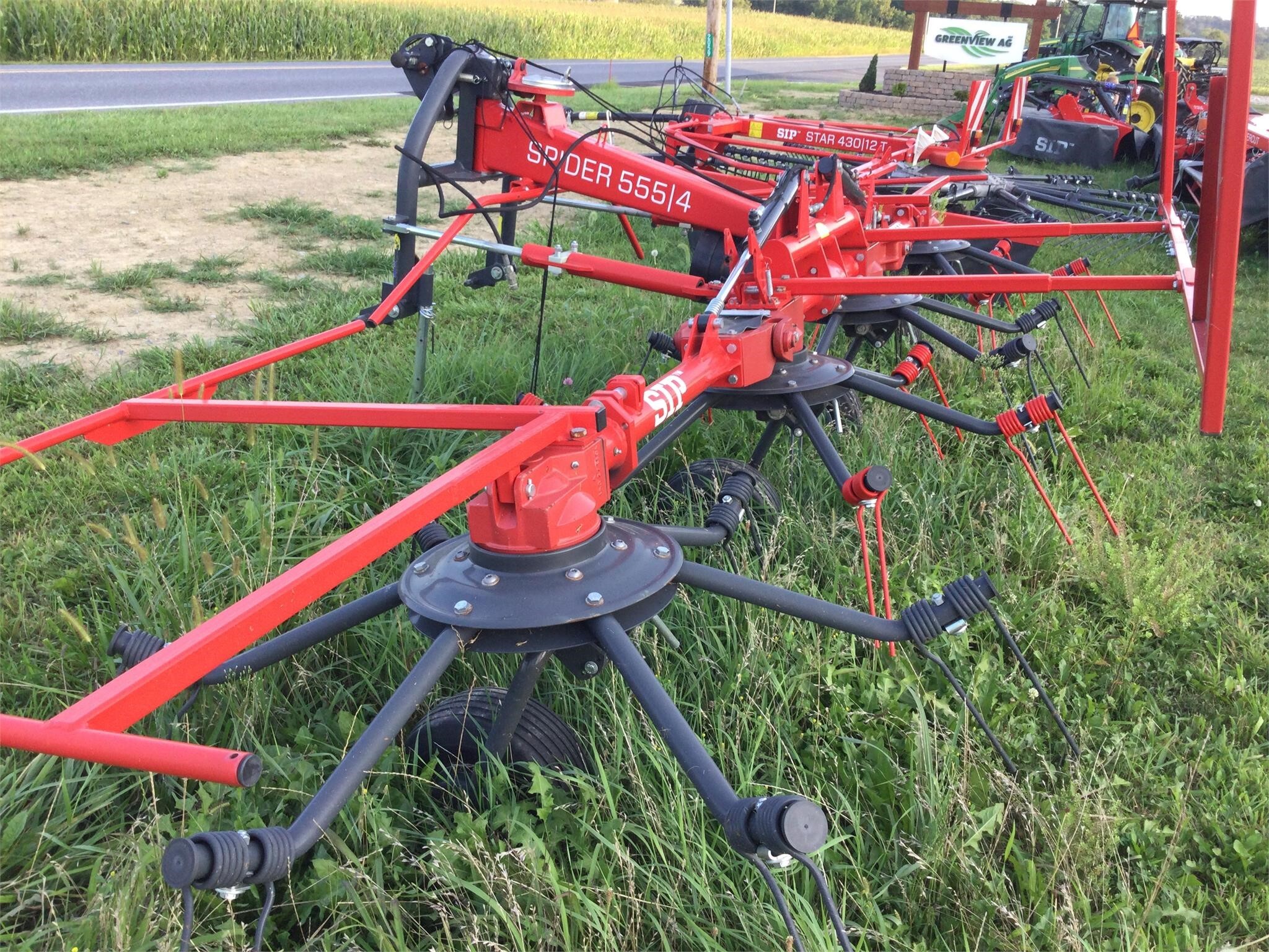 2022 SIP SPIDER 555/4 Tedder - $12,900 | Machinery Pete