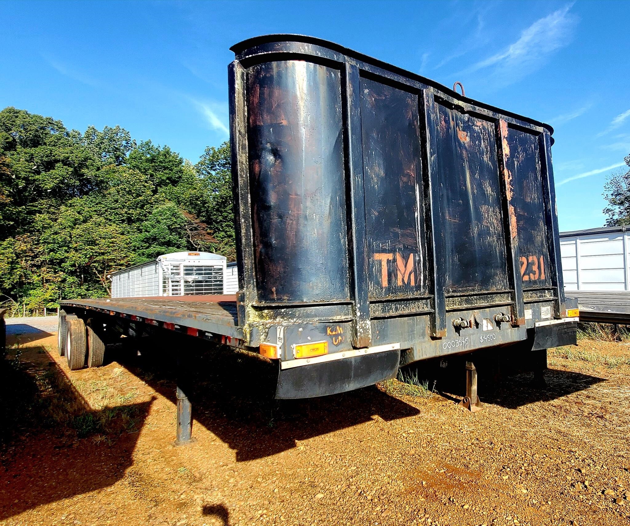 1996 Transcraft TL2000 Flatbed Trucks/Trailer - $4,500 | Machinery Pete
