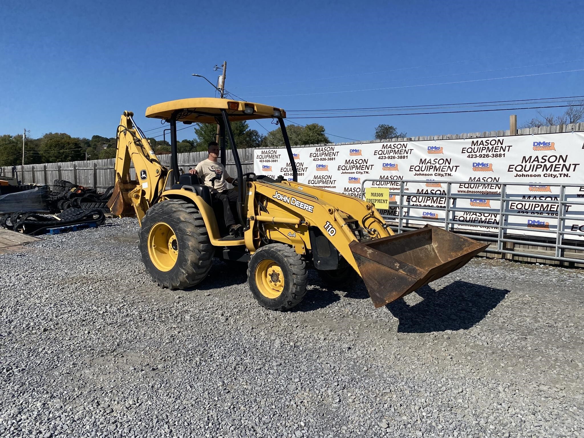 2007 Deere 110 Backhoe - $26,900 | Machinery Pete