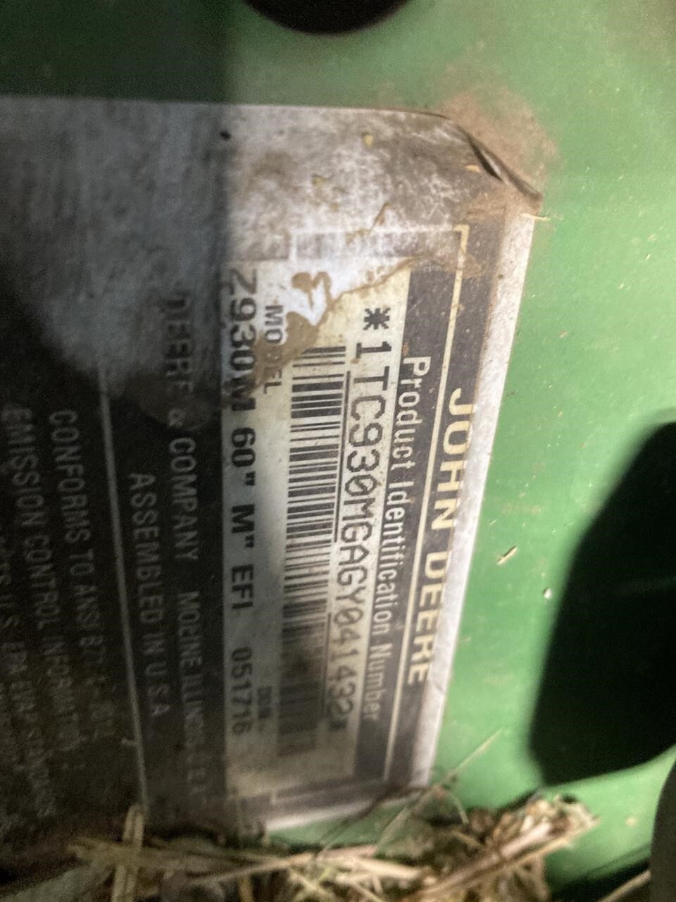 2018 John Deere Z930M EFI Lawn Mower - $4,495 | Machinery Pete
