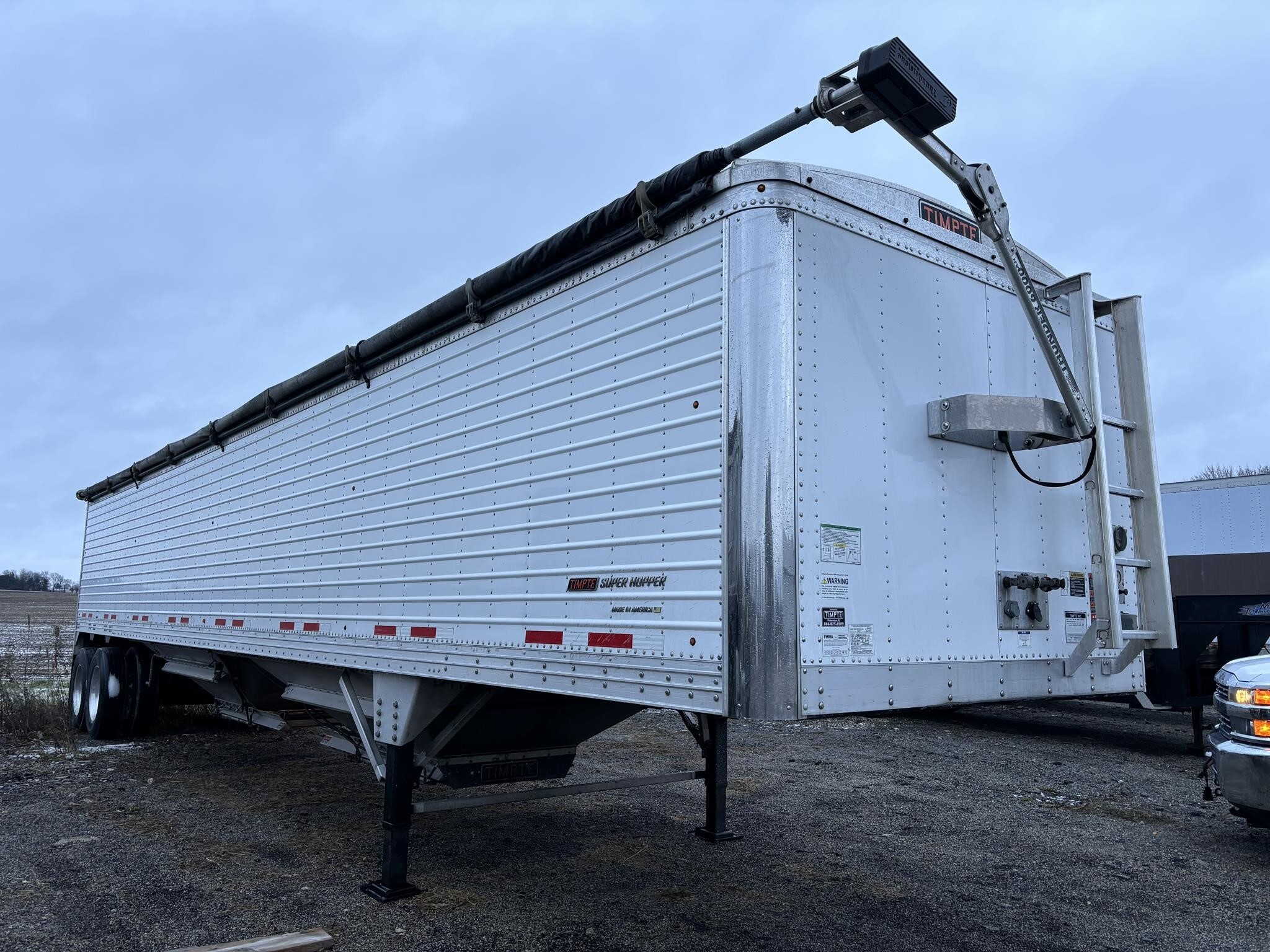 2020 Timpte 42' HOPPER Grain Trailer - $46,500 | Machinery Pete