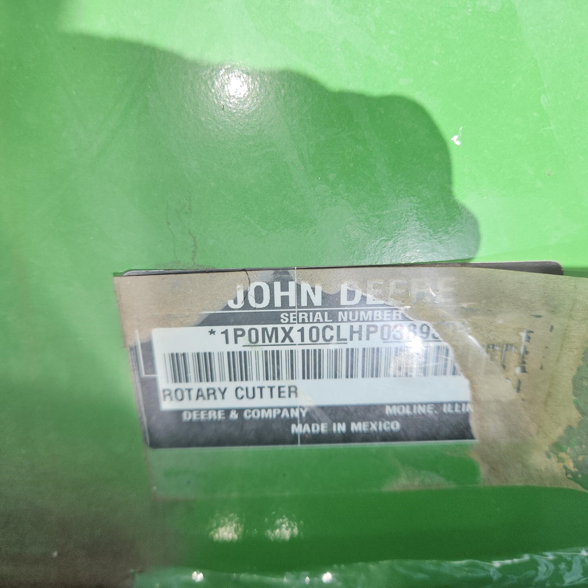 John Deere MX10 Rotary Cutter - $8,500 | Machinery Pete