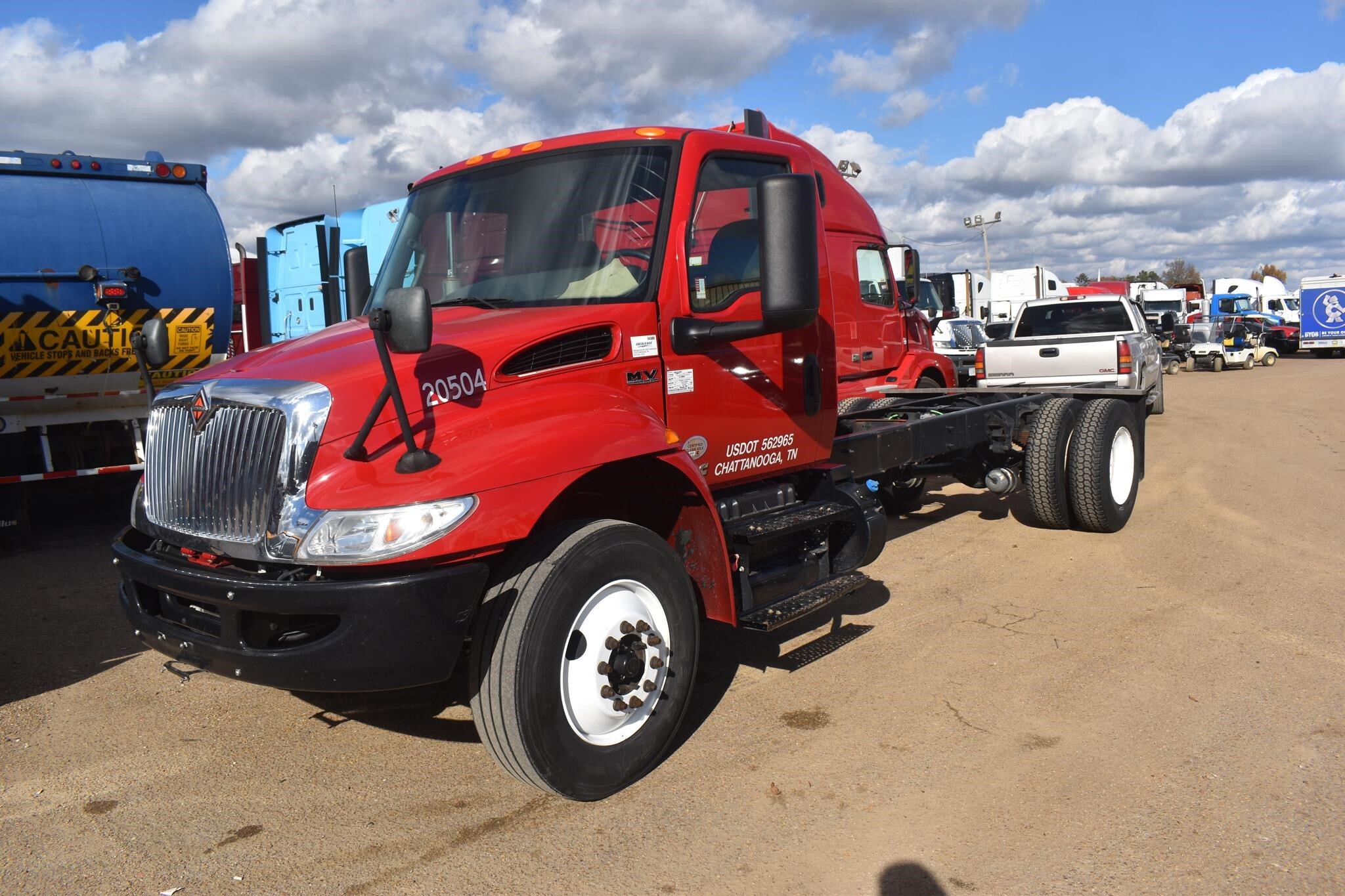 2020 International MV Box Trailer - $18,000 | Machinery Pete