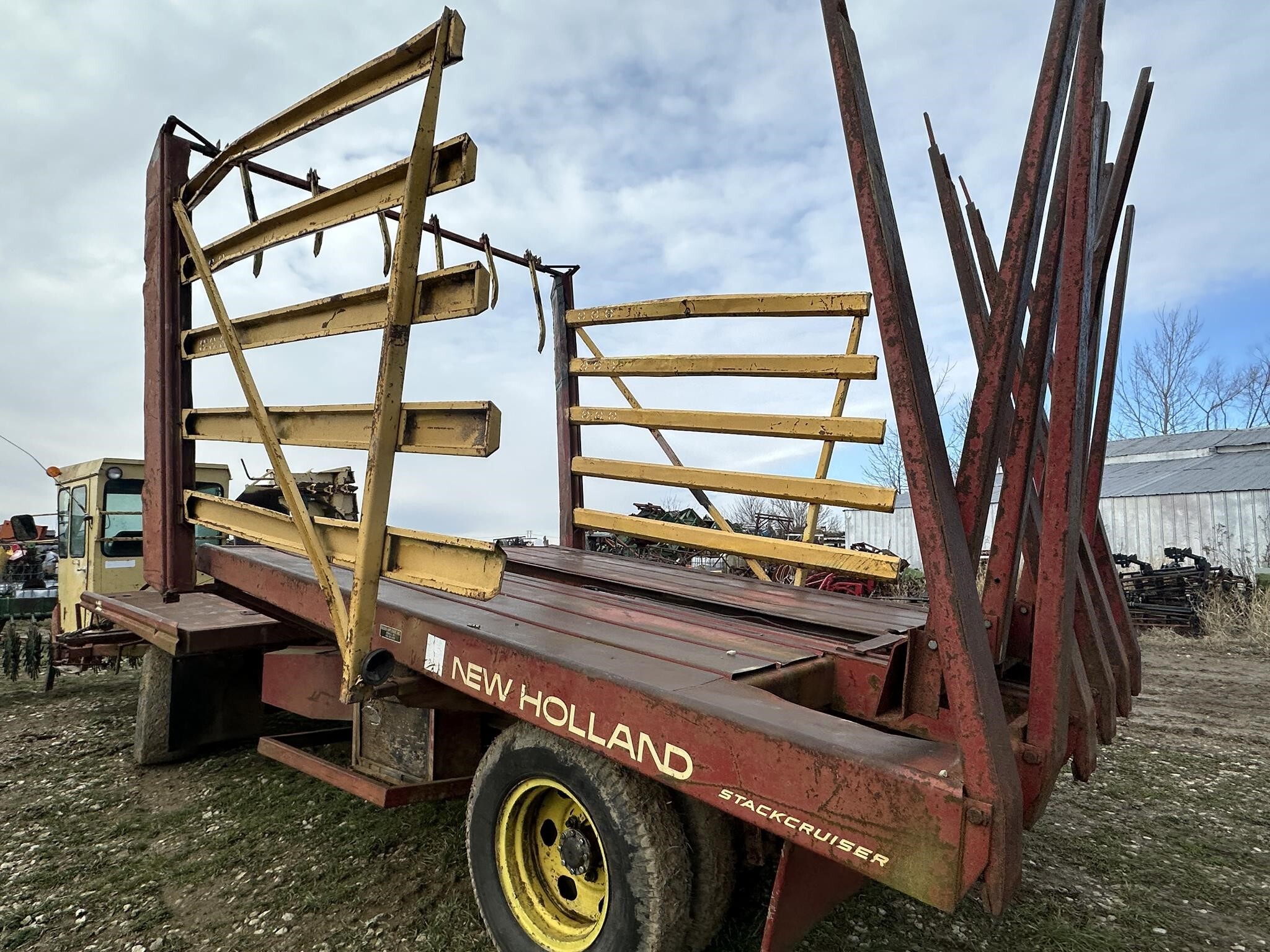 New Holland 1069 Bale Wagons and Trailer - $16,000 | Machinery Pete