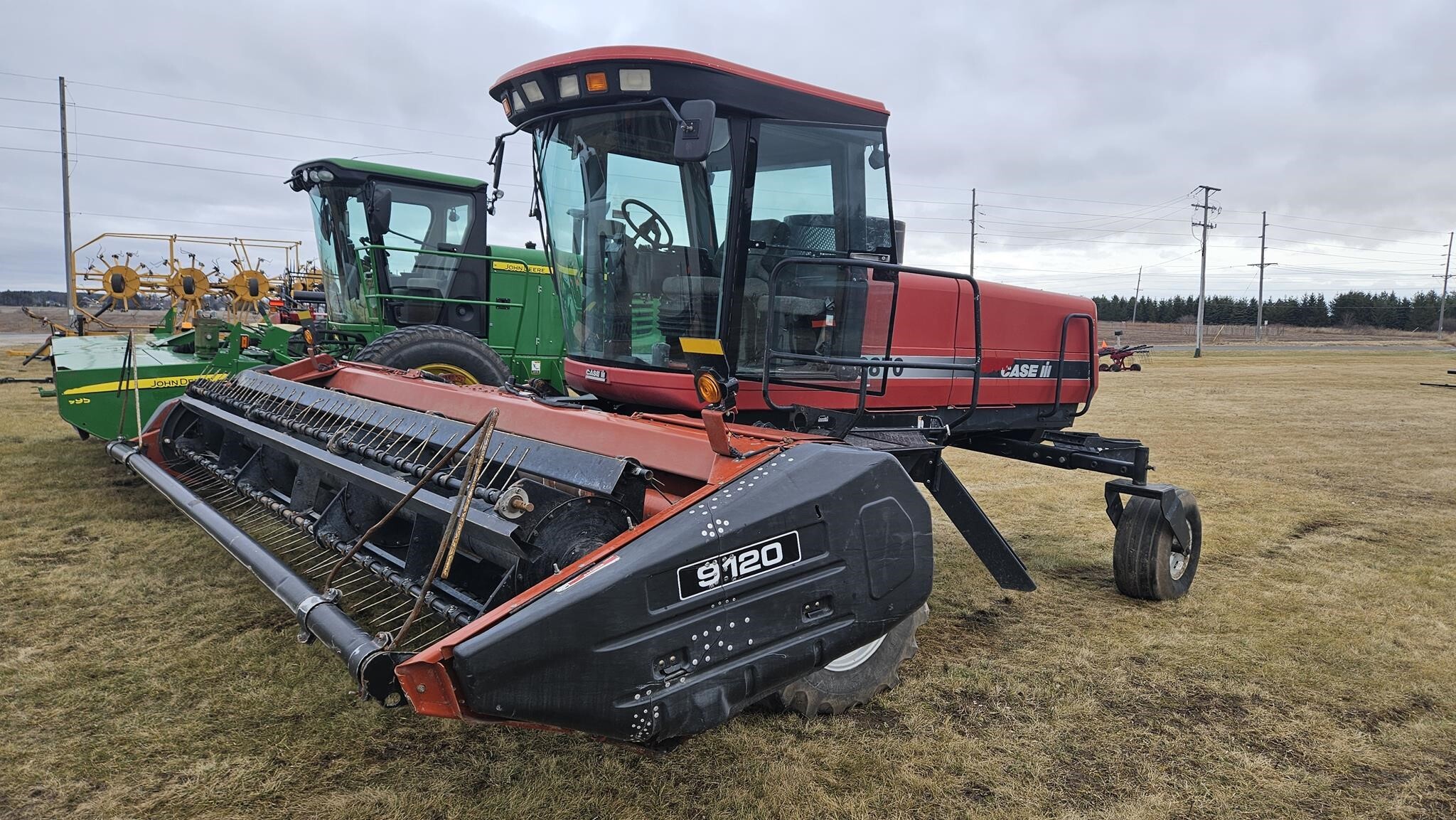 1998 Case IH 8870 Self-Propelled Windrowers and Swather - $22,500 | Machinery Pete