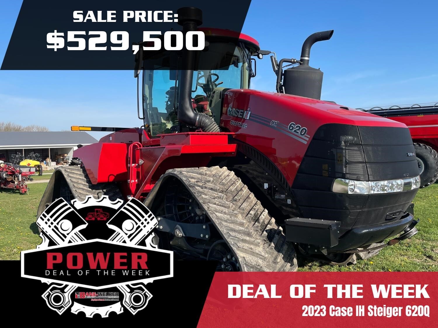 2023 Case IH Steiger 620 QuadTrac Tractor - $529,500 | Machinery Pete