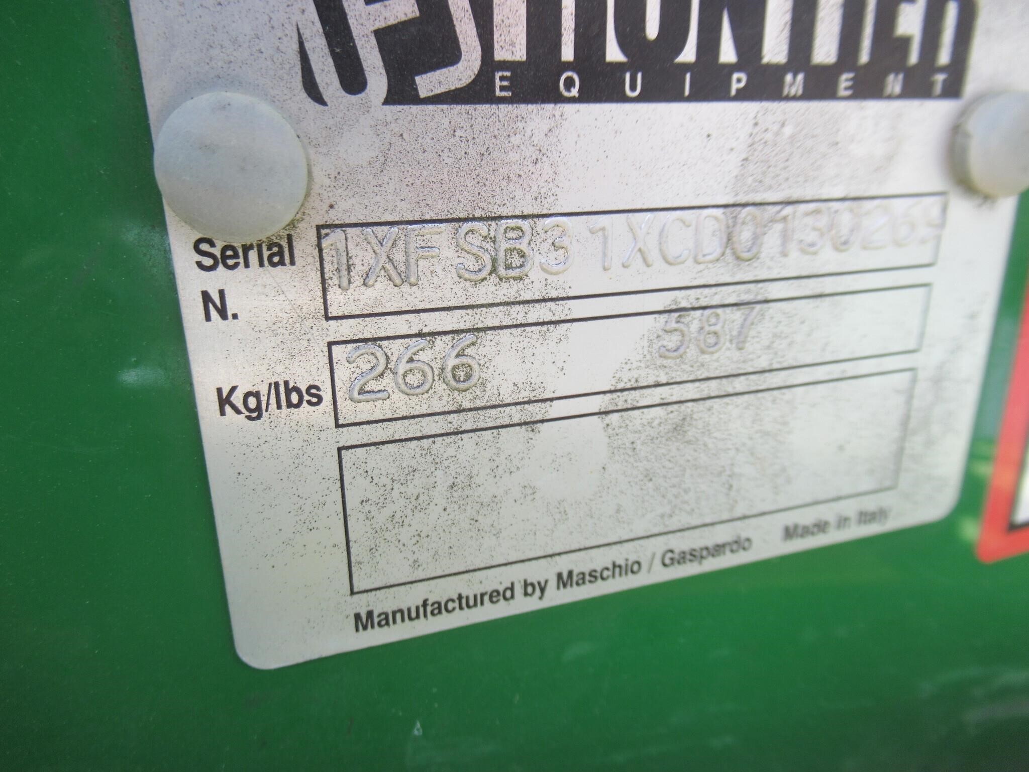 2013 Frontier SB3108 Sickle Mower - $4,900 | Machinery Pete