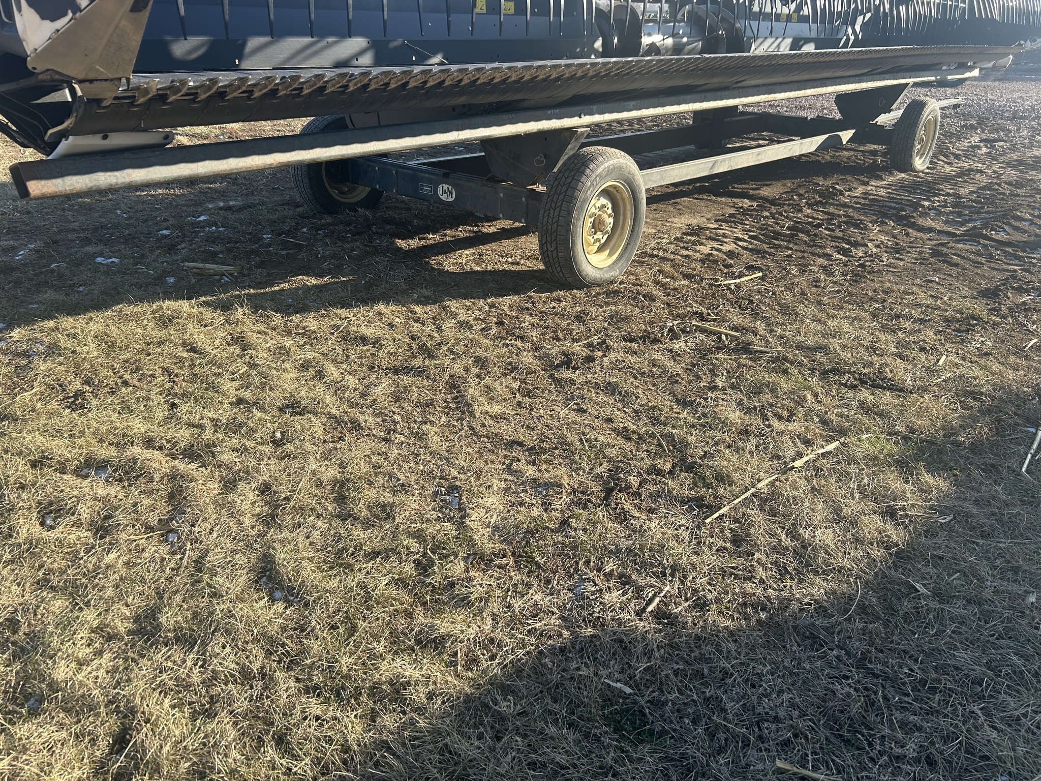 J&M HT8 Header Trailer - $2,950 | Machinery Pete