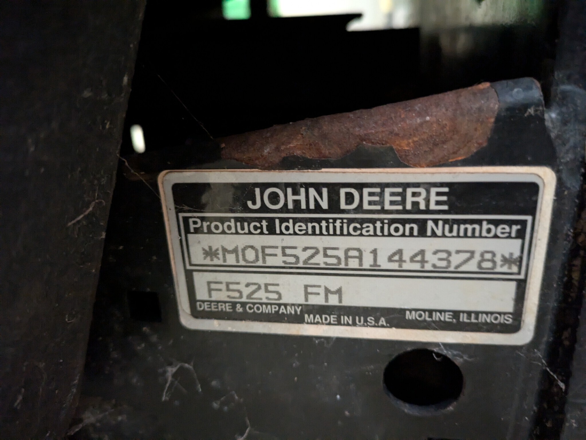 1995 John Deere F525 Lawn Mower - $1,200 | Machinery Pete