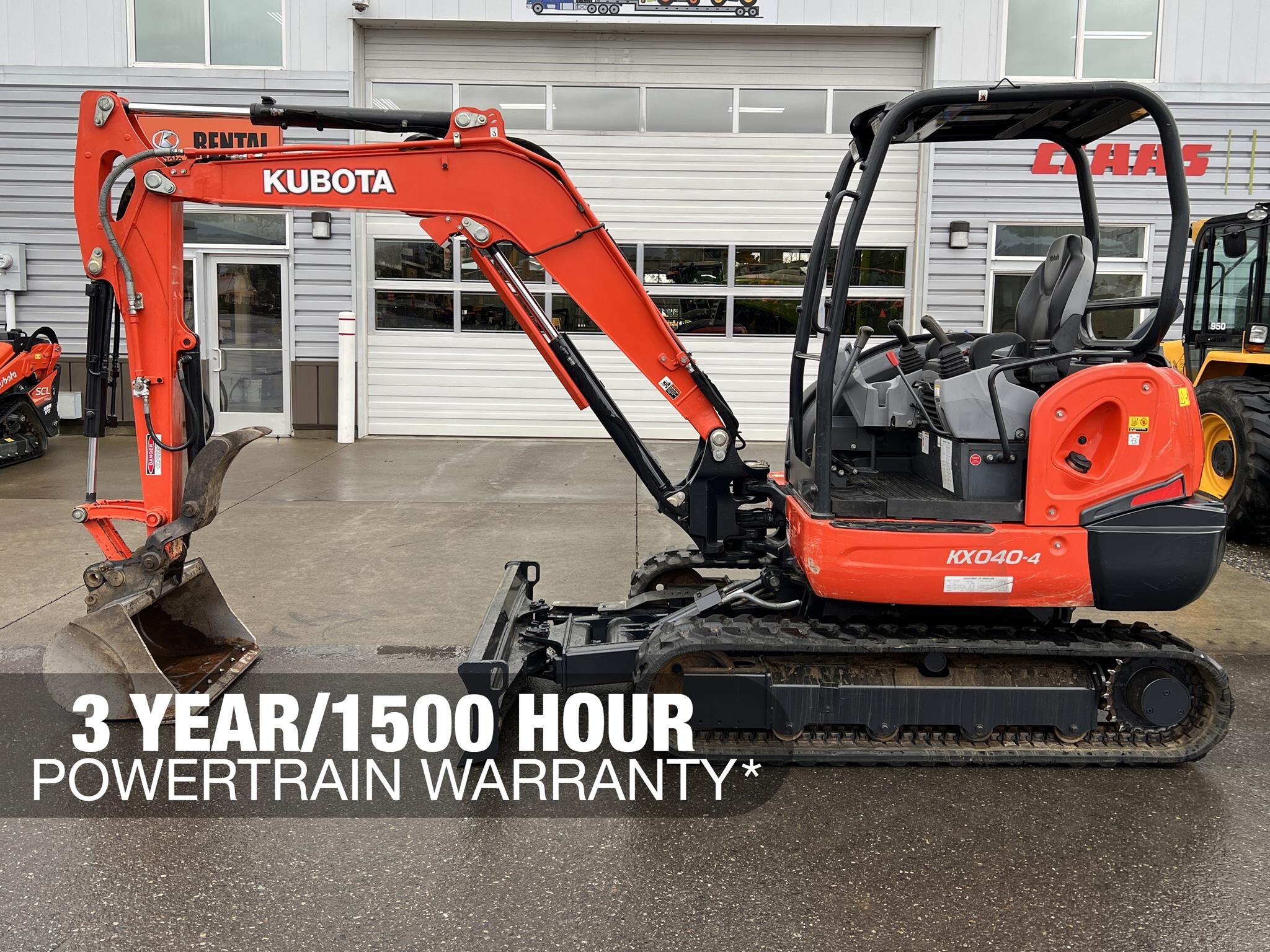 2015 Kubota KX040-4 Mini Excavator - $51,900 | Machinery Pete