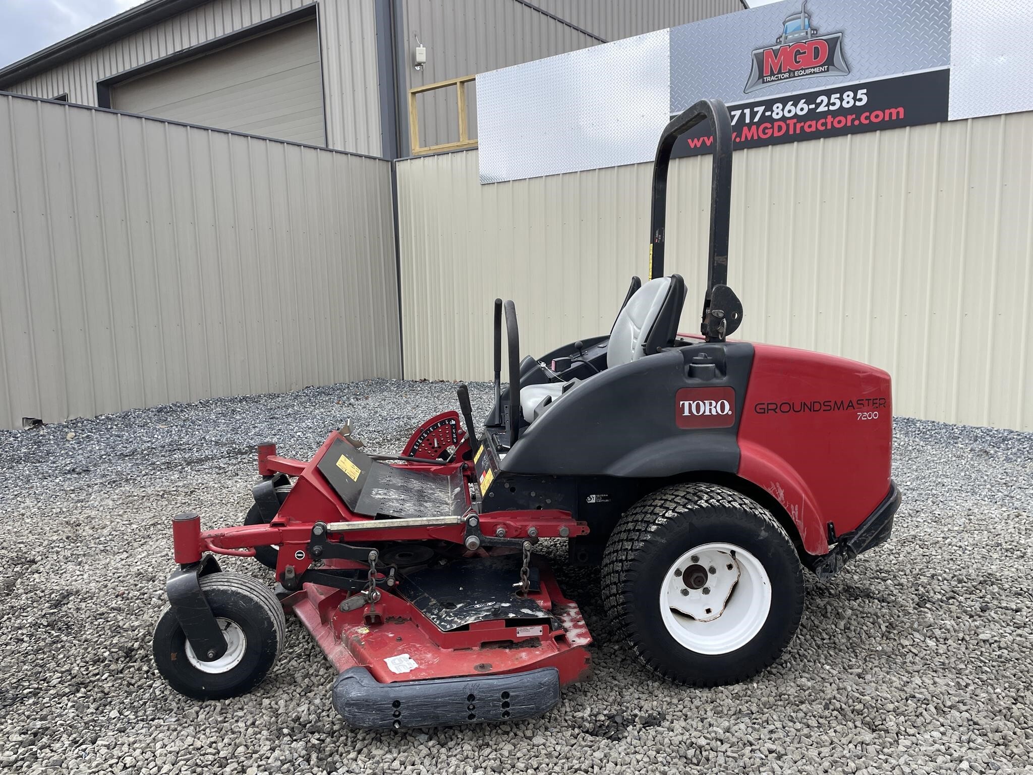 Toro GroundsMaster 7200 Lawn Mower - $9,800 | Machinery Pete