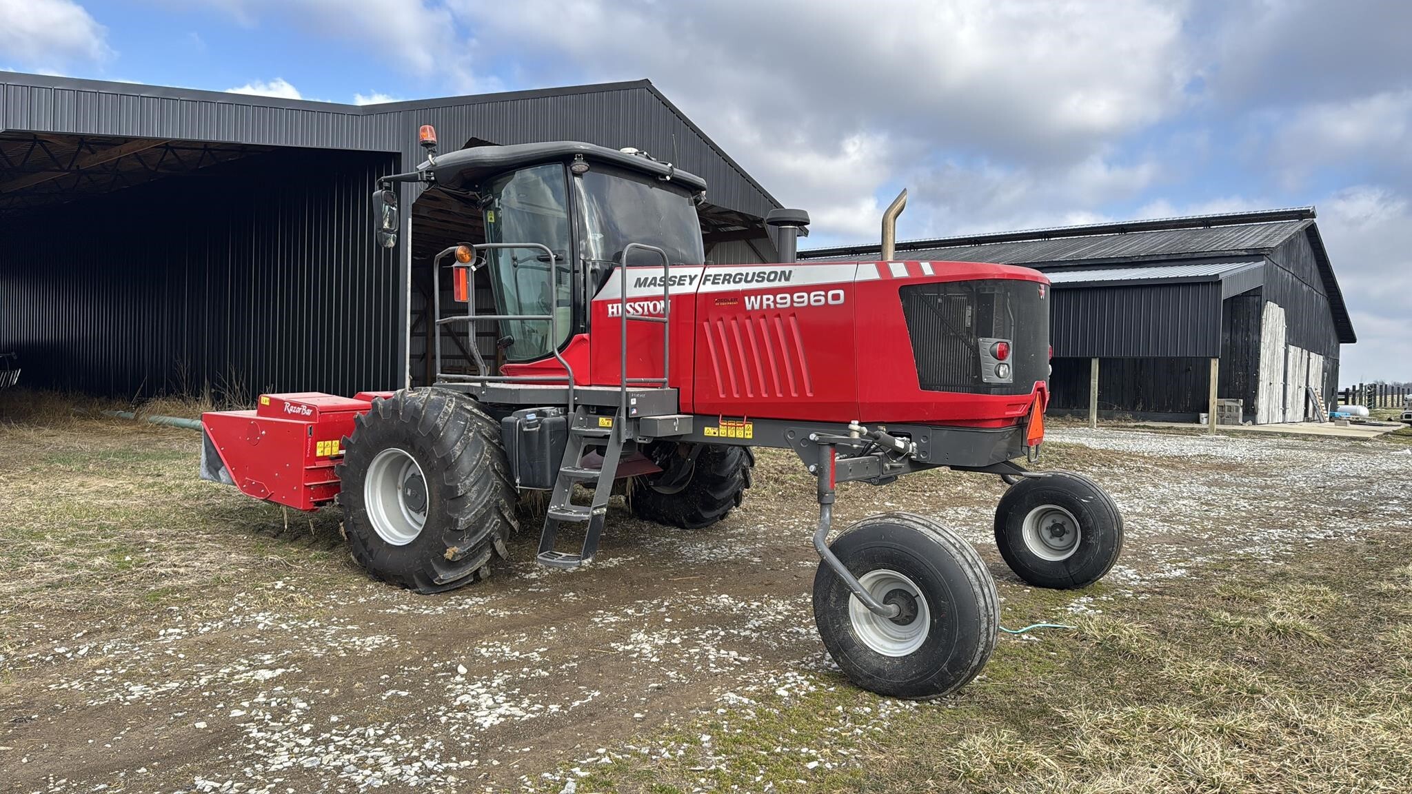 2022 Massey Ferguson WR9960 Self-Propelled Windrowers and Swather - $175,000 | Machinery Pete
