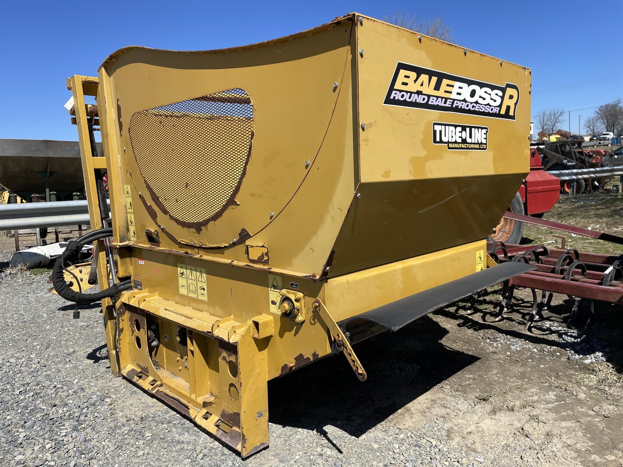 Tubeline Bale Boss R4520 Bale Processor - $8,900 | Machinery Pete