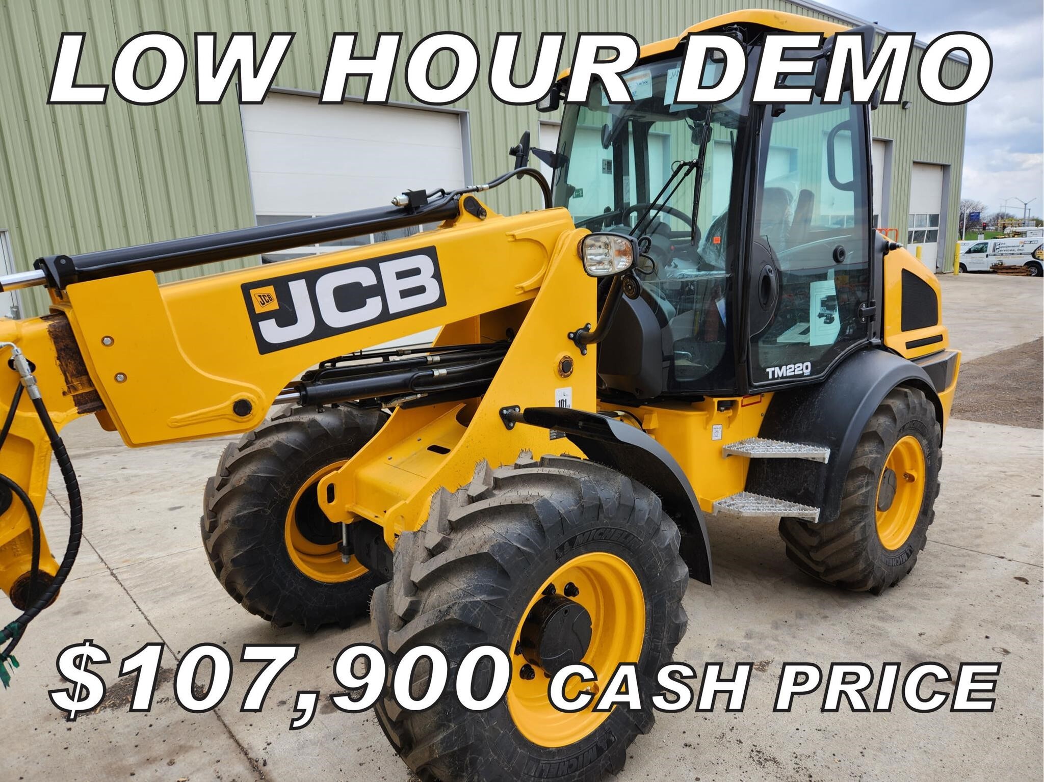 2023 JCB TM220 Wheel Loader - $107,900 | Machinery Pete