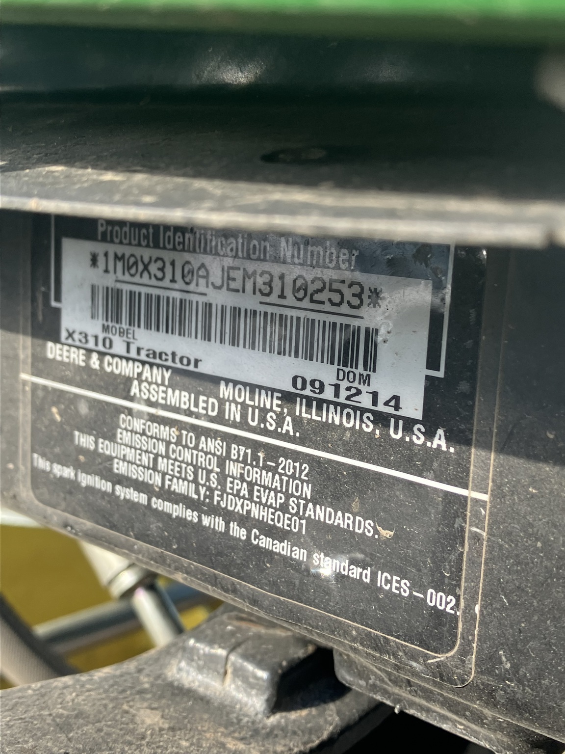 2014 John Deere X310 Lawn Mower - $2,500 | Machinery Pete