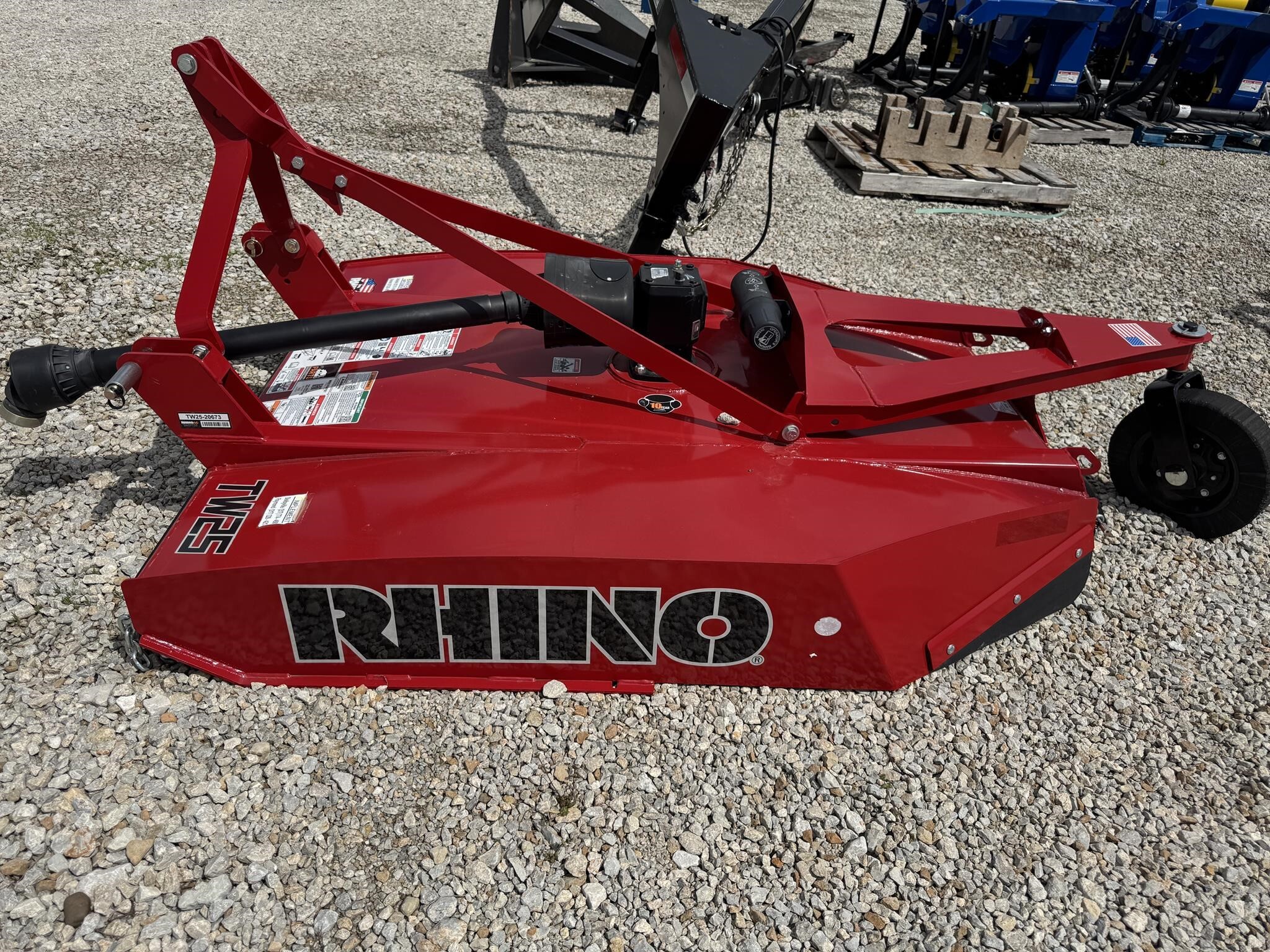 2025 Rhino TW25 Rotary Cutter - $3,000 | Machinery Pete