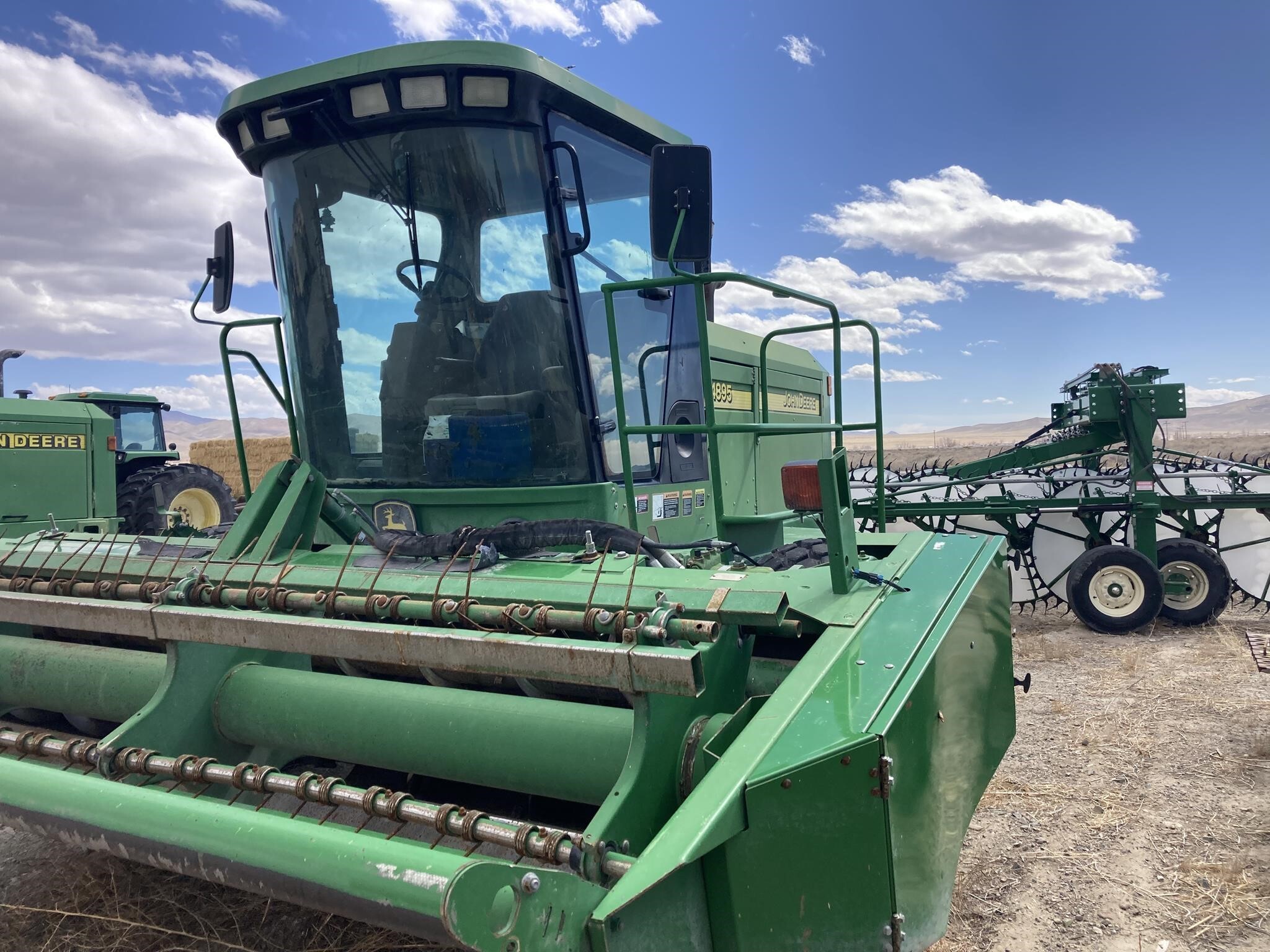 2003 John Deere 4895 Self-Propelled Windrowers and Swather - $27,500 ...