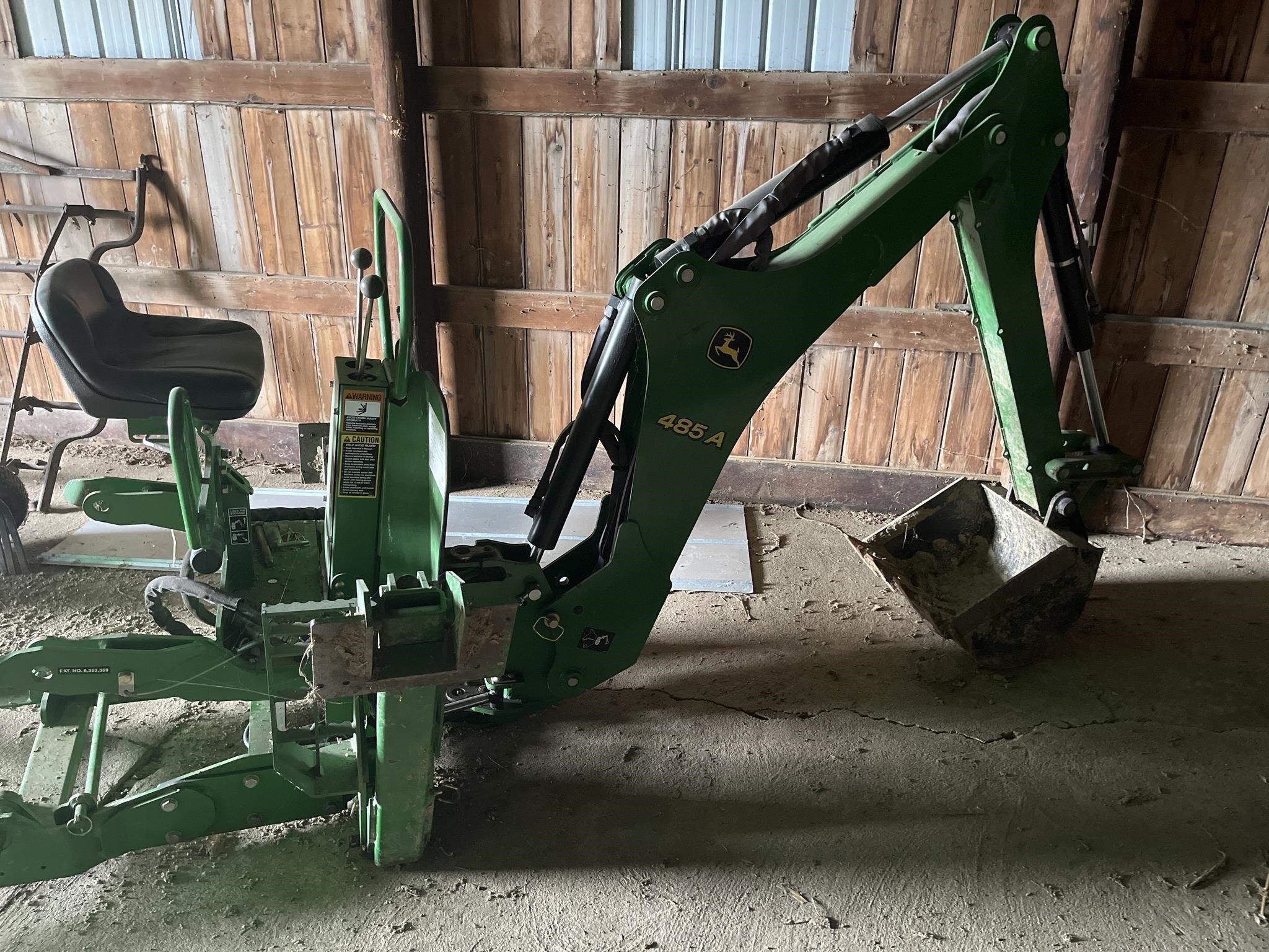 2014 John Deere 485 Backhoe - $6,995 | Machinery Pete