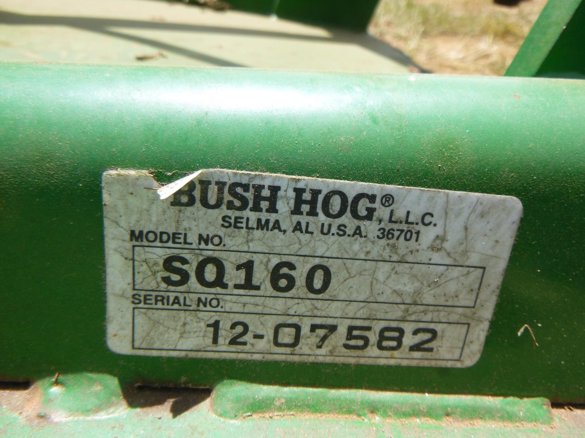 Bush Hog SQ160 Rotary Cutter - $1,495 | Machinery Pete