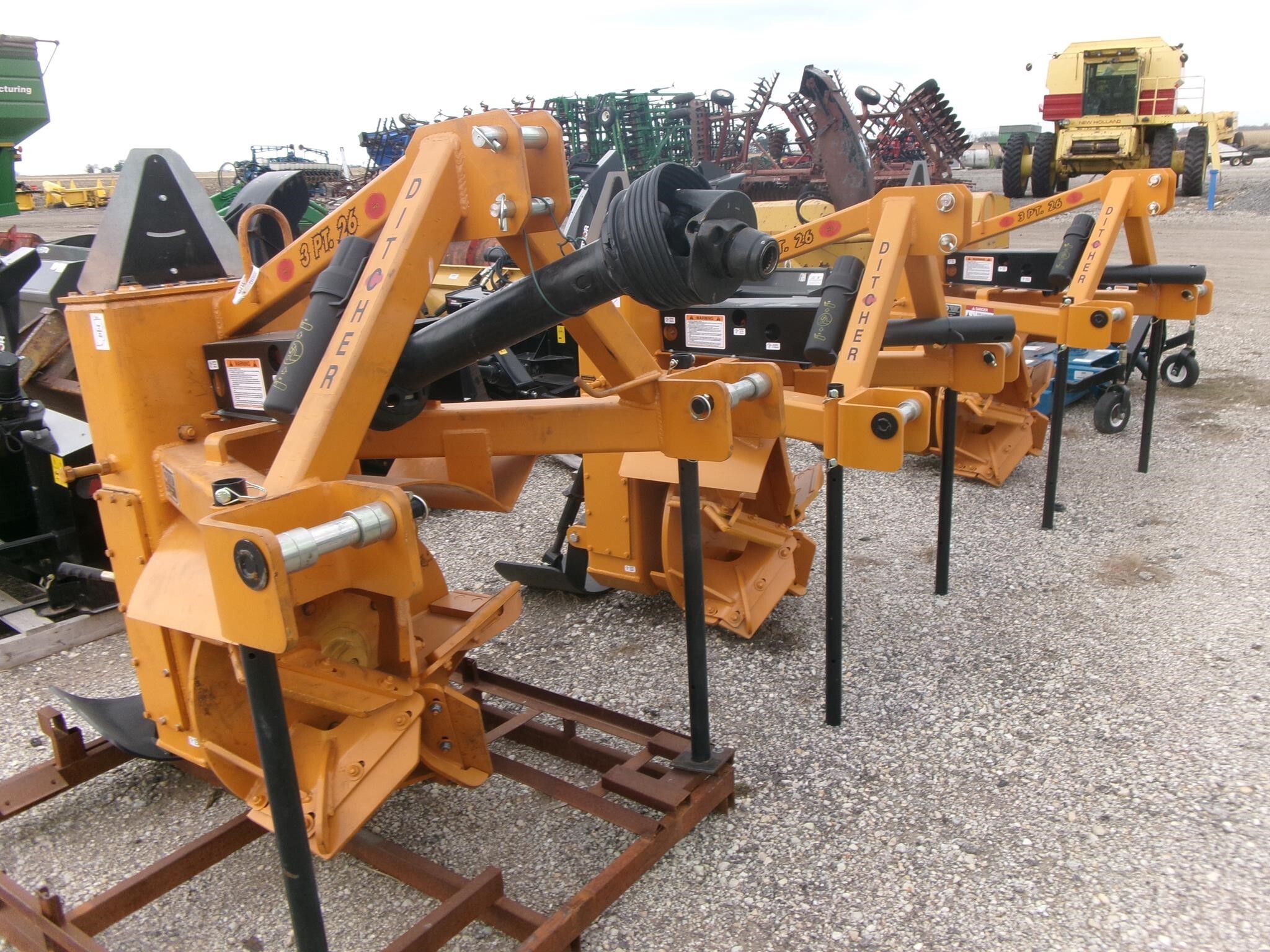 Hurricane Ditcher 3PT26 Field Drainage Equipment - $10,250 | Machinery Pete