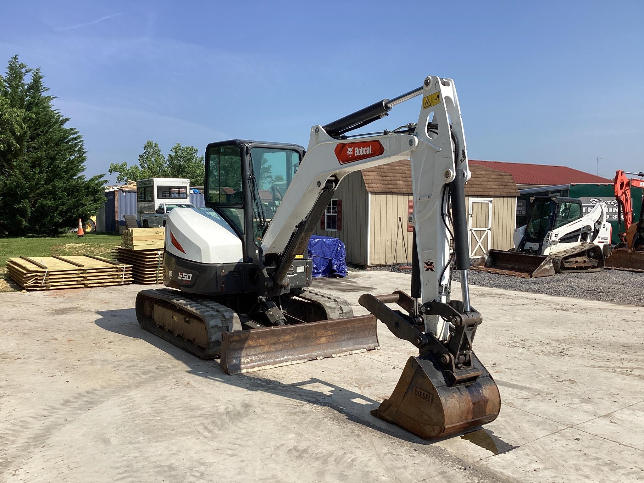 2020 Bobcat E50 Mini Excavator - $44,500 | Machinery Pete