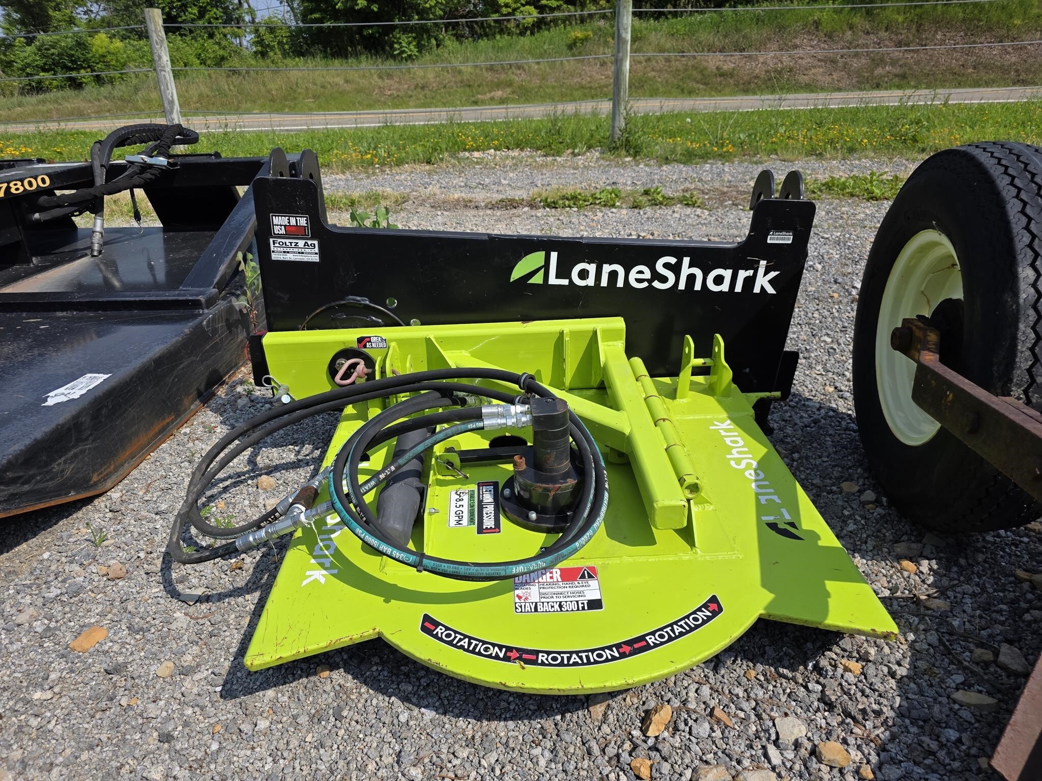 2023 LANE SHARK USA LS3 Rotary Cutter - $3,950 | Machinery Pete