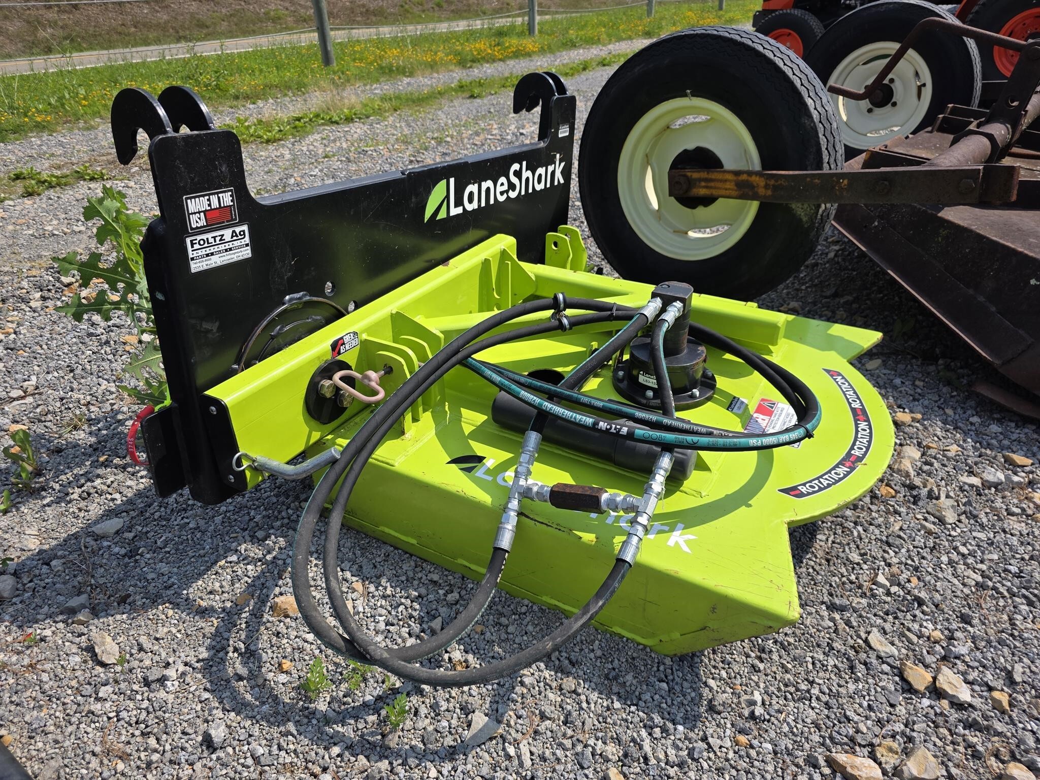 2023 LANE SHARK USA LS3 Rotary Cutter - $3,950 | Machinery Pete