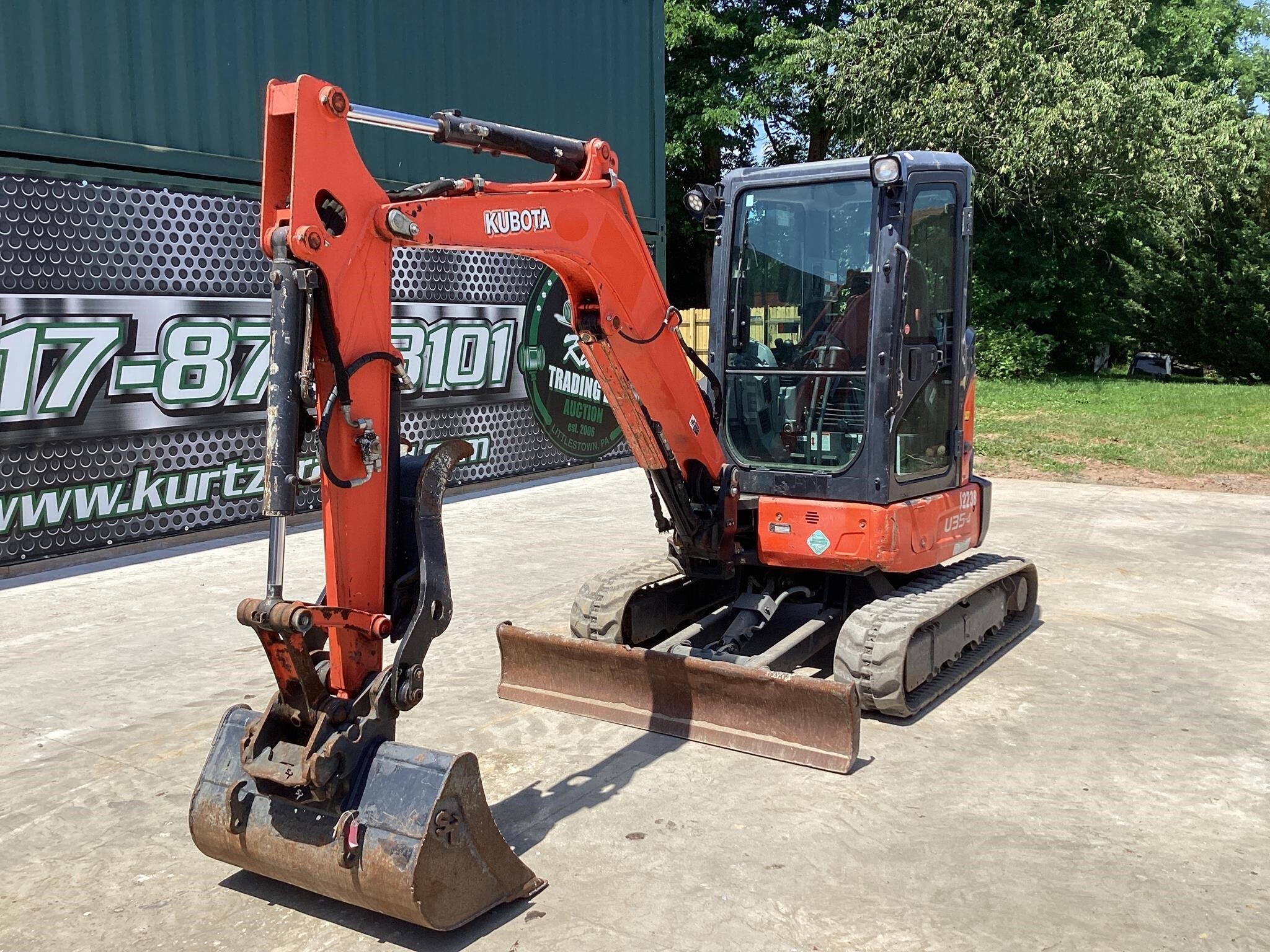 2019 Kubota U35-4 Mini Excavator - $38,500 | Machinery Pete