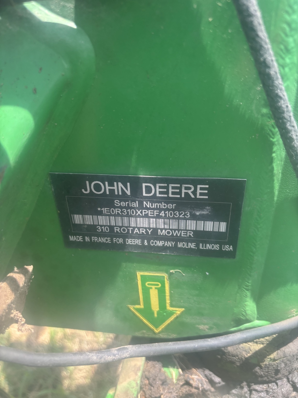 2015 John Deere R310 Disk Mower - $10,200 | Machinery Pete
