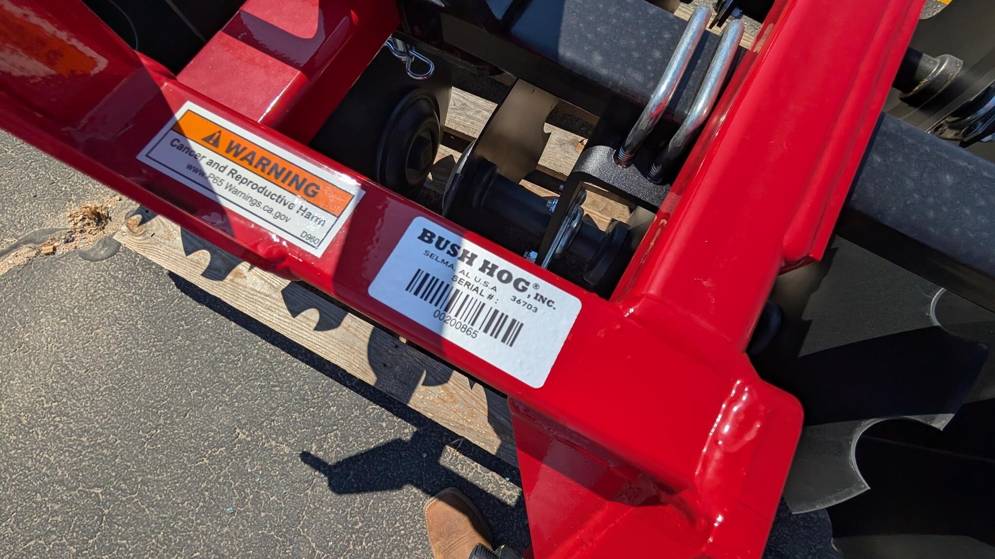 2025 Bush Hog 1D78 Disk - $2,695 | Machinery Pete