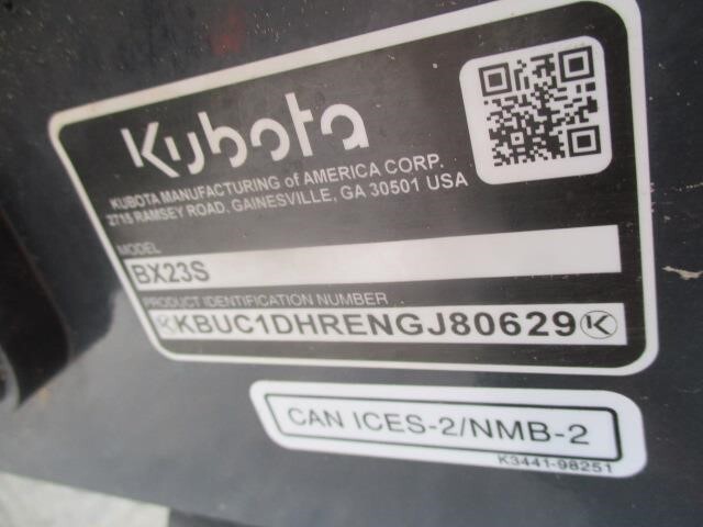 Kubota BX23S Tractor - $19,500 | Machinery Pete