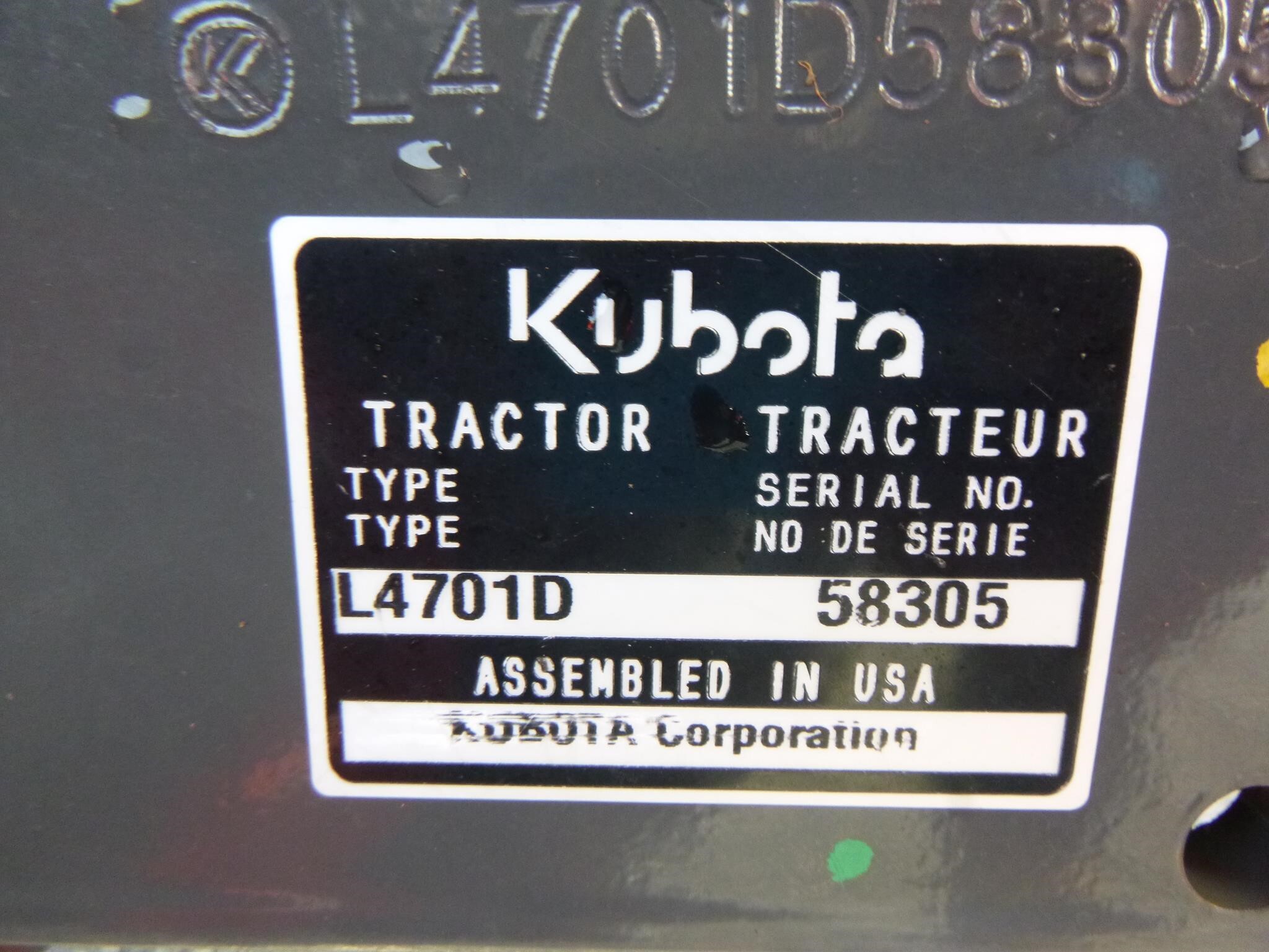 2016 Kubota L4701 Tractor - $27,900 | Machinery Pete