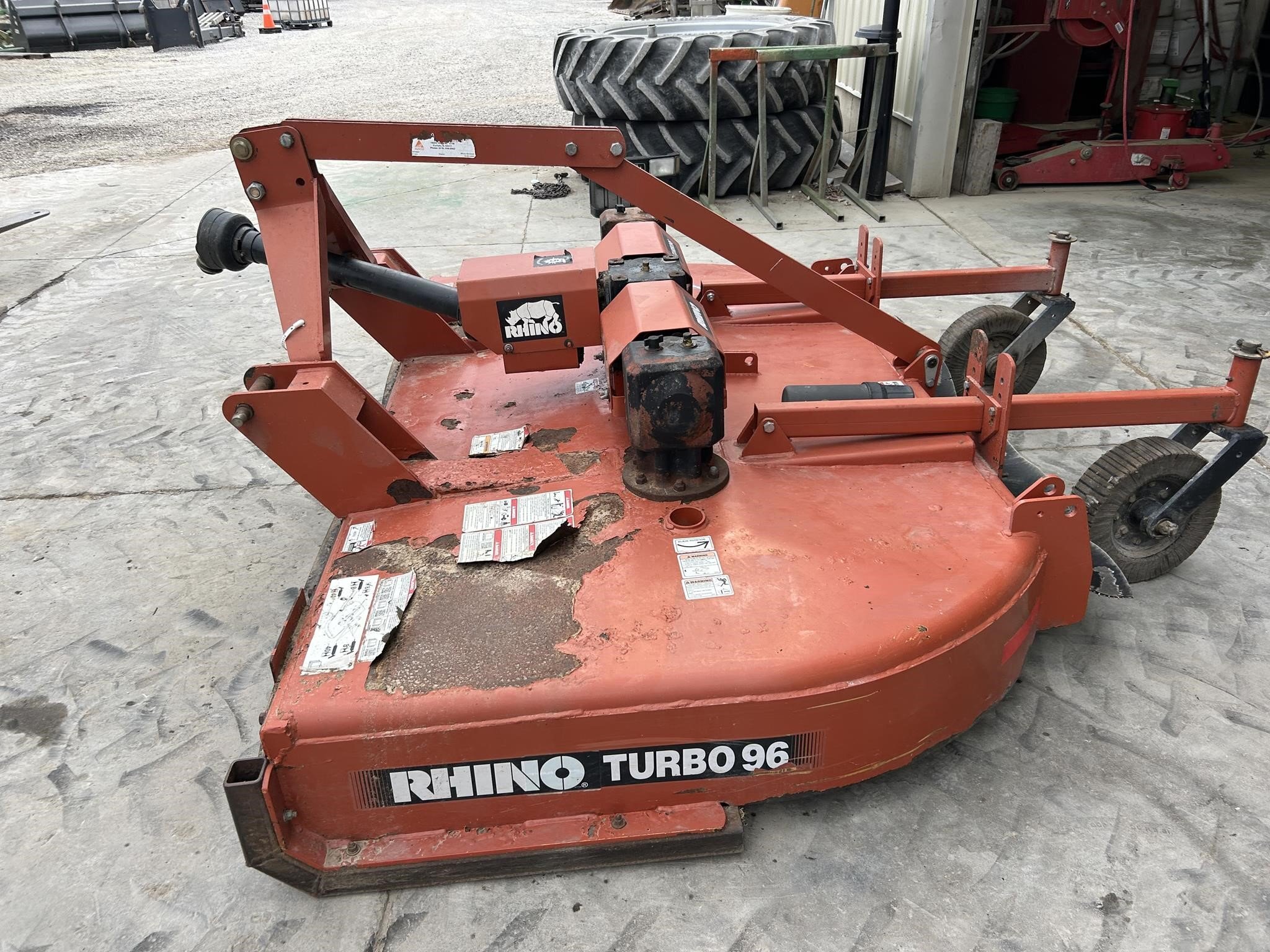 Rhino TR96 Rotary Cutter - $3,500 | Machinery Pete