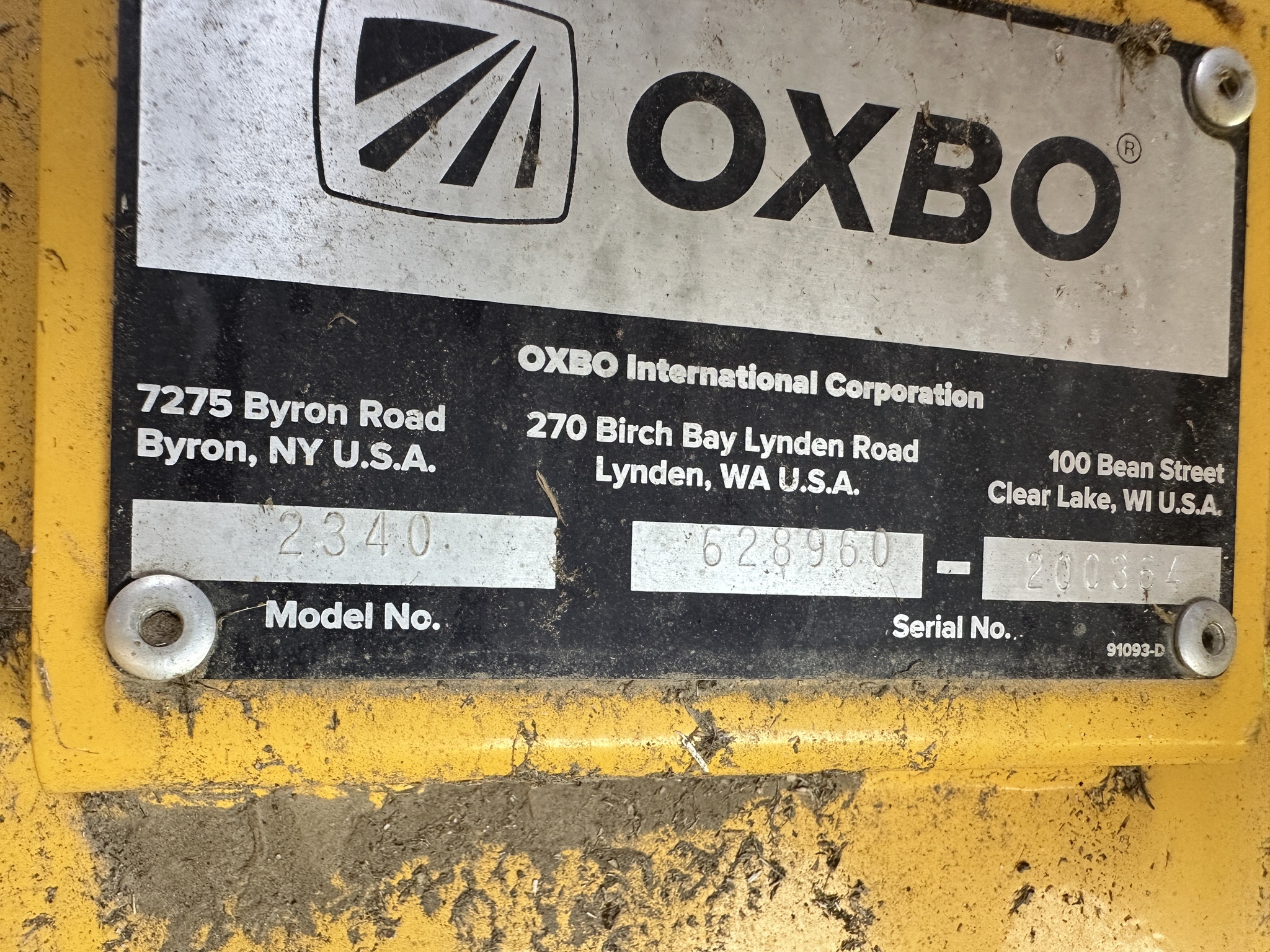 2021 Oxbo 2340 Merger - $148,500 | Machinery Pete