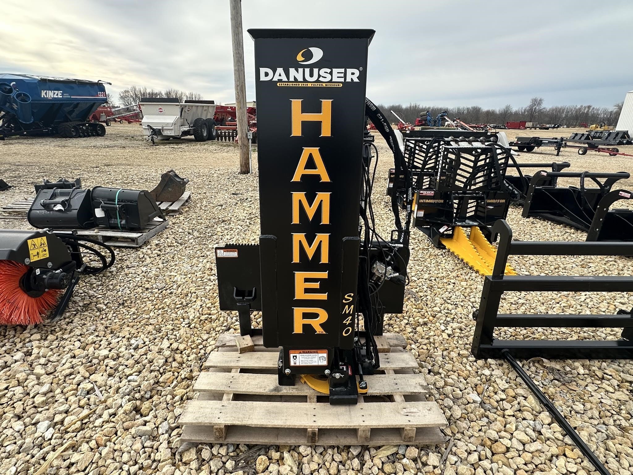 2025 Danuser SM40 HAMMER Loader and Skid Steer Attachment - $Call ...