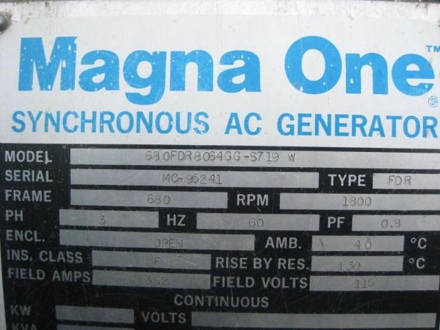 Magna One 100 KW Generator - $14,500 | Machinery Pete